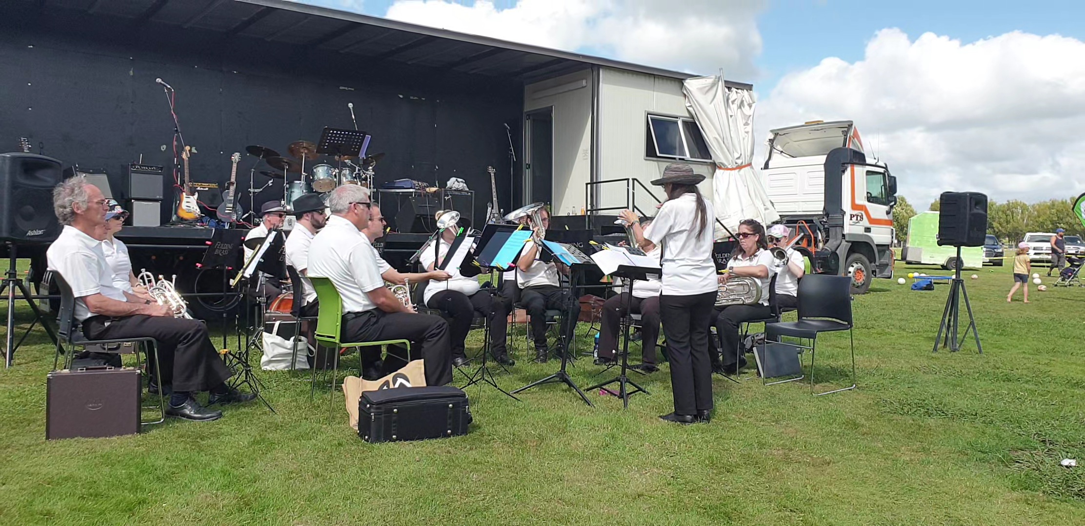 Feilding Library Family Fun Day 2023 | Feilding Brass